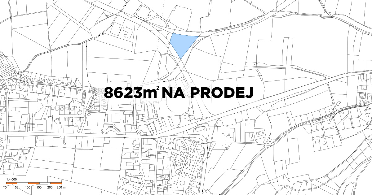 Prodej pozemku Příbram - Dubno